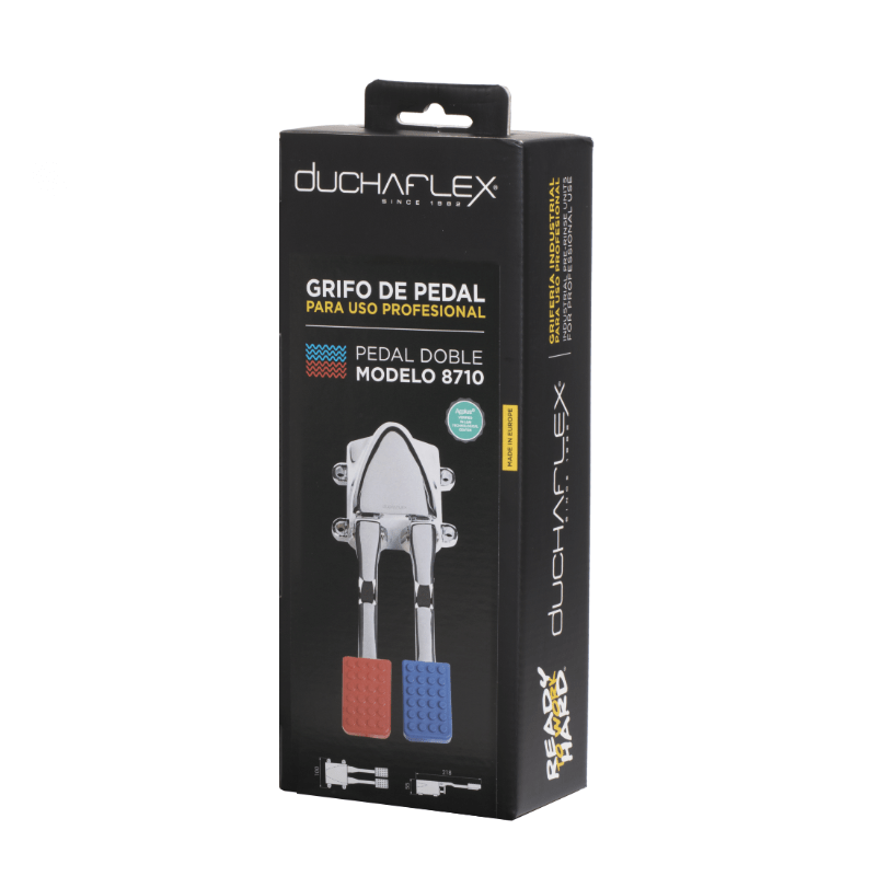 GRIFO DE PEDAL DOBLE - Grifería de pedal - Duchaflex®